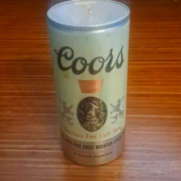 Coors | Other | Rare Vintage Coors Beer Can Candle | Poshmark